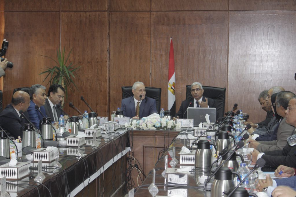 University Board of South Valley University in Luxor Branch